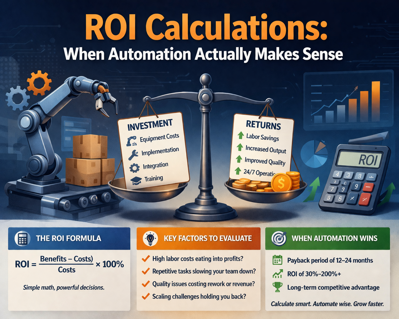 ROI Calculations: When Automation Actually Makes Sense | Joshua R ...